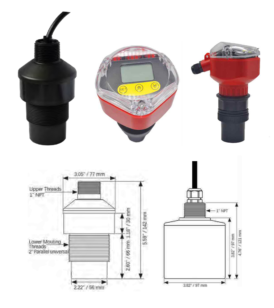 ULTRASONIC LEVEL SENSOR | Innovus Ingeniería